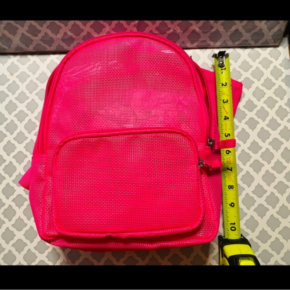 Bags | Hot Pink Small Backpack | Poshmark
